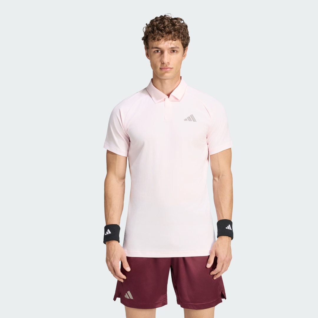 ADIDAS tennis climacool+ freelift polo pro shirt 2xs